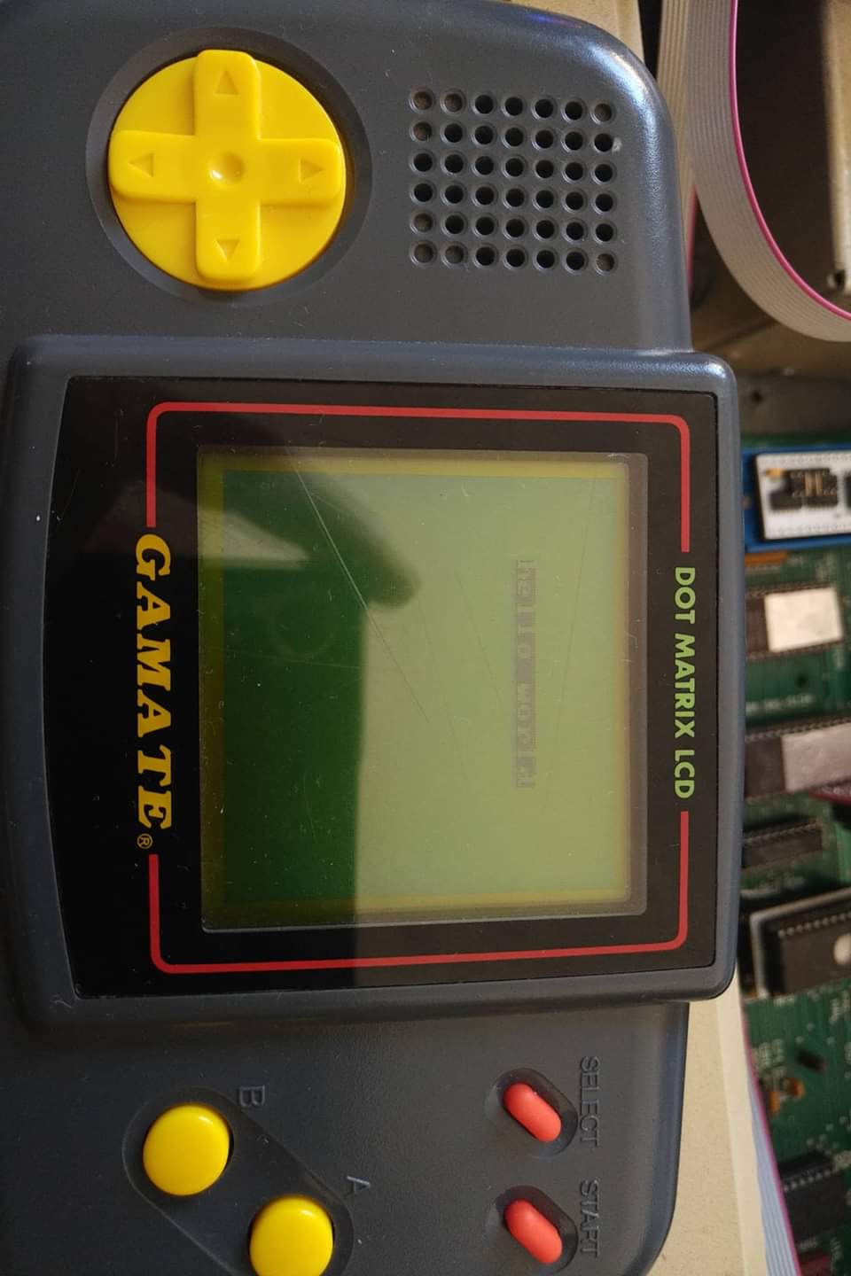 [bug][gamate][conio] Text is displayed in inverted colors · Issue #941 ...