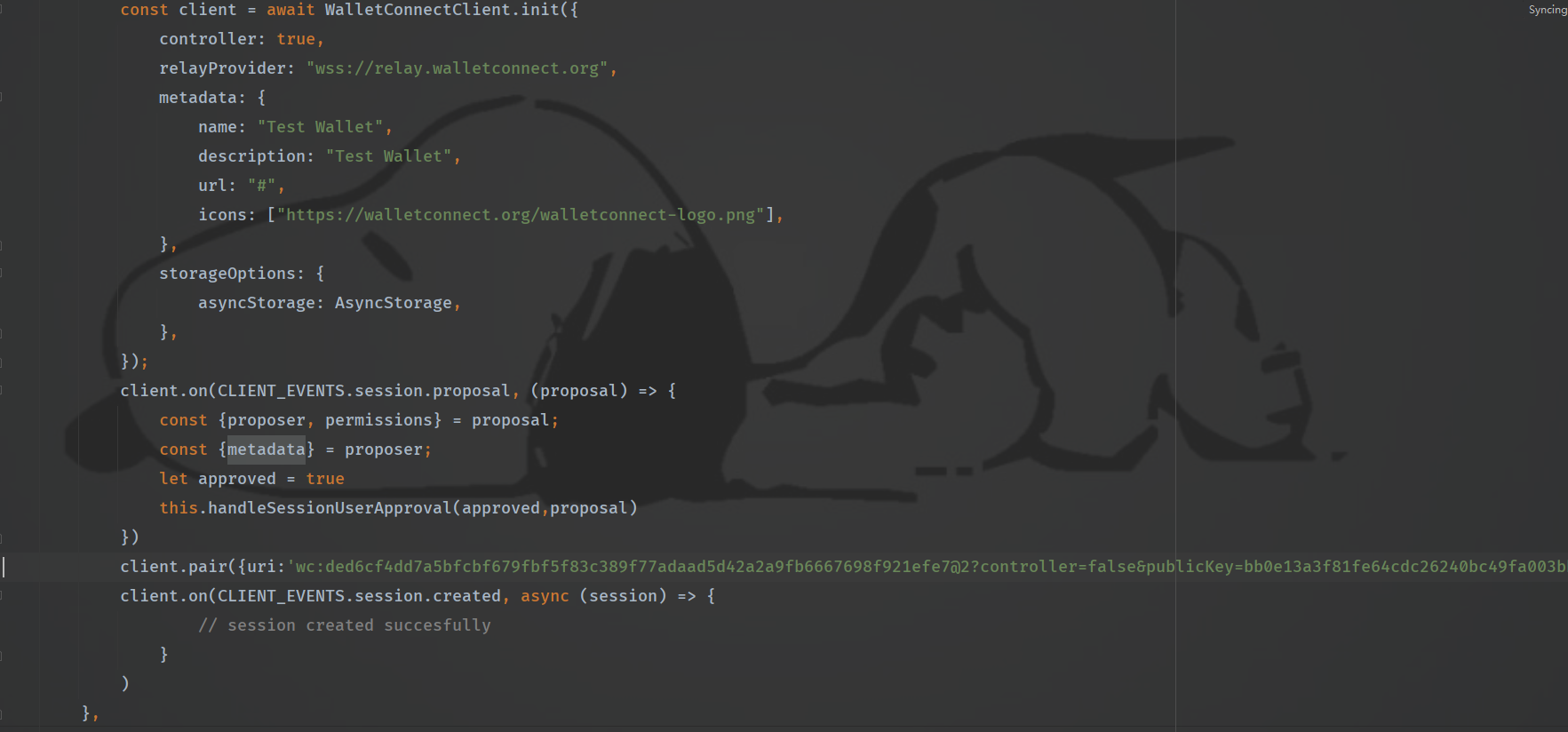 No matching pairing pending with topic，In version 2.0 · Issue #545 · WalletConnect/walletconnect ...
