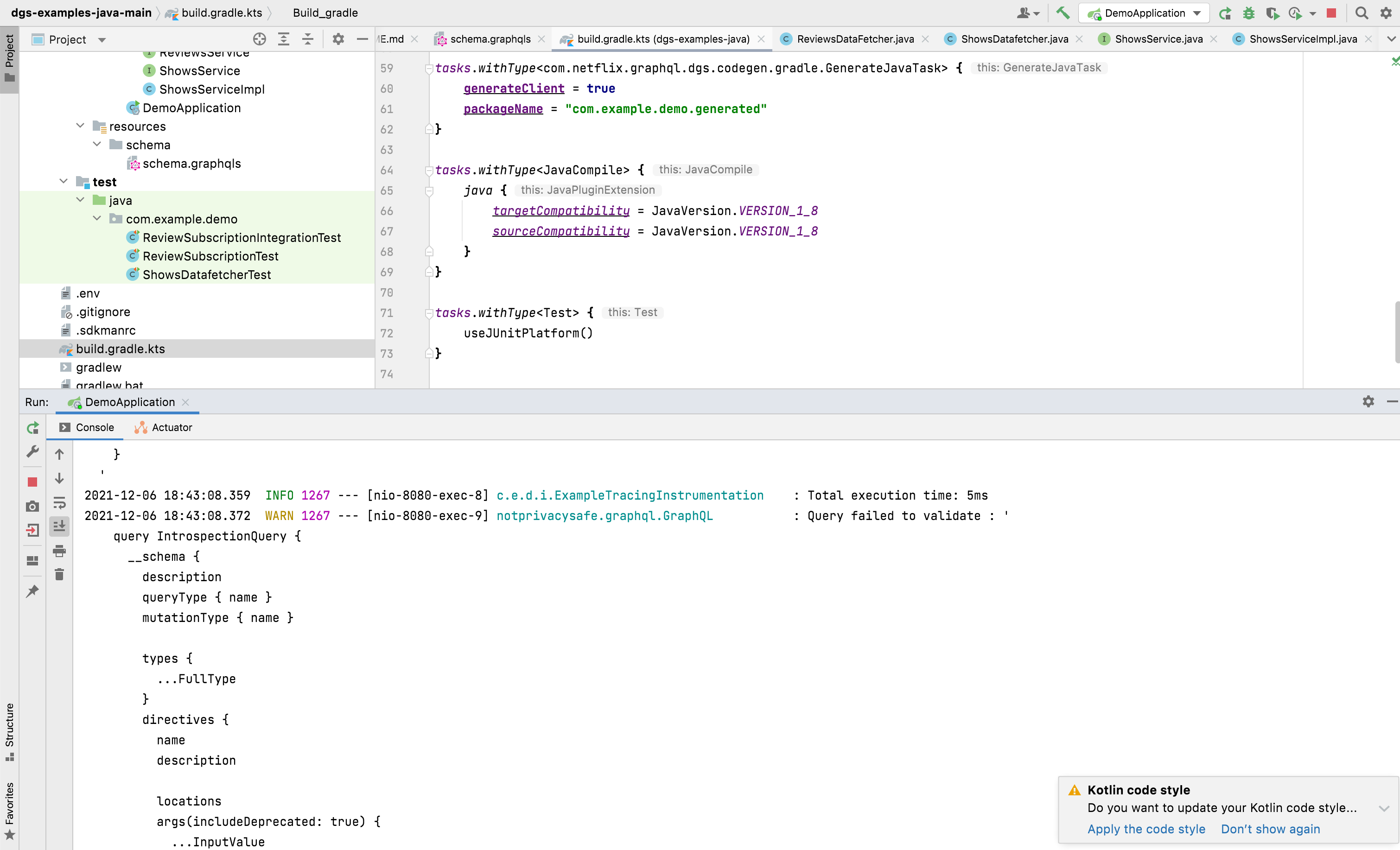 Bug Graphiql Not Loading The Schema · Issue 770 · Netflixdgs Framework · Github 
