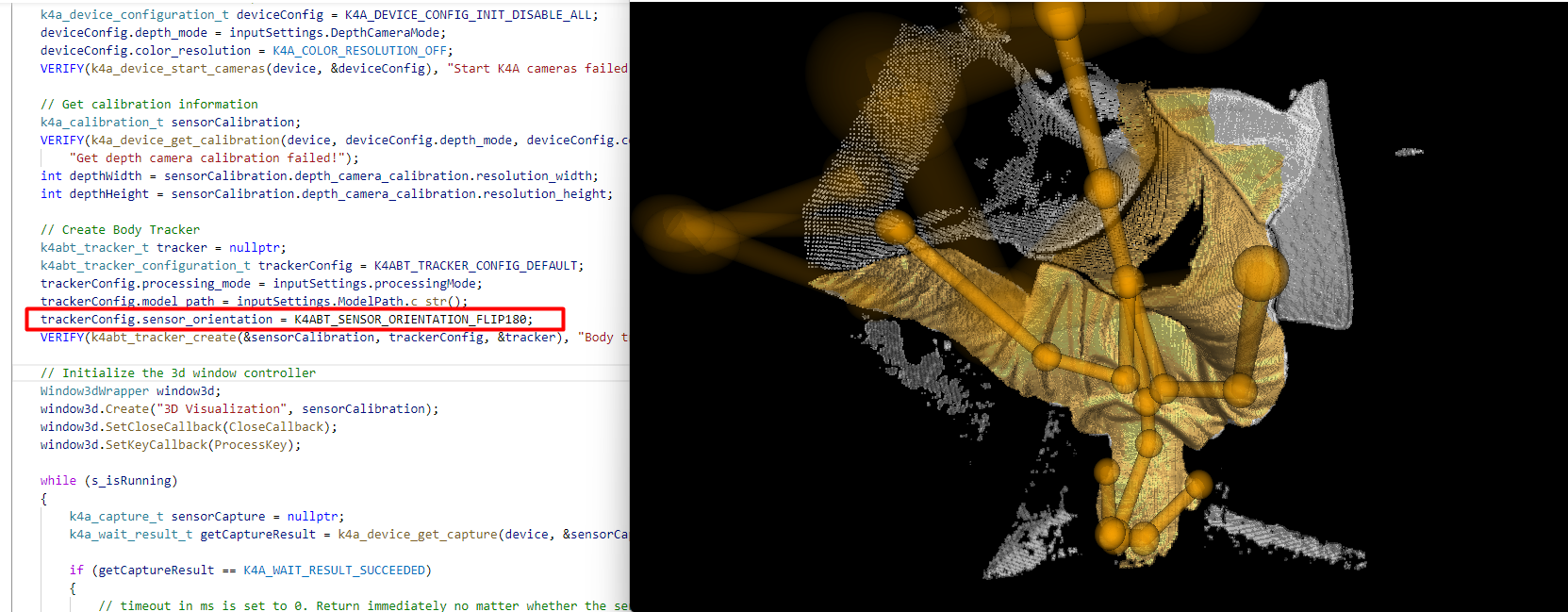k4abt_sensor_orientation_t not working anymore · Issue #1606 · microsoft/Azure-Kinect-Sensor-SDK ...