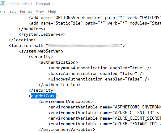 [BUG] DefaultAzureCredential doesn't work with IIS environment variables · Issue #21706 · Azure ...