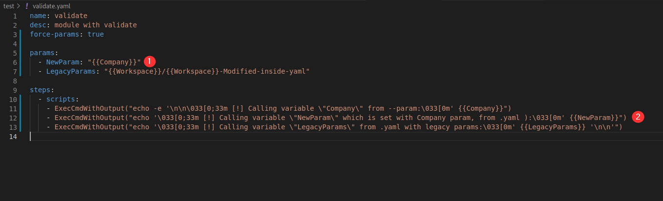Custom Params Not Working In Yaml Section Params · Issue 267 · J3ssieosmedeus · Github 