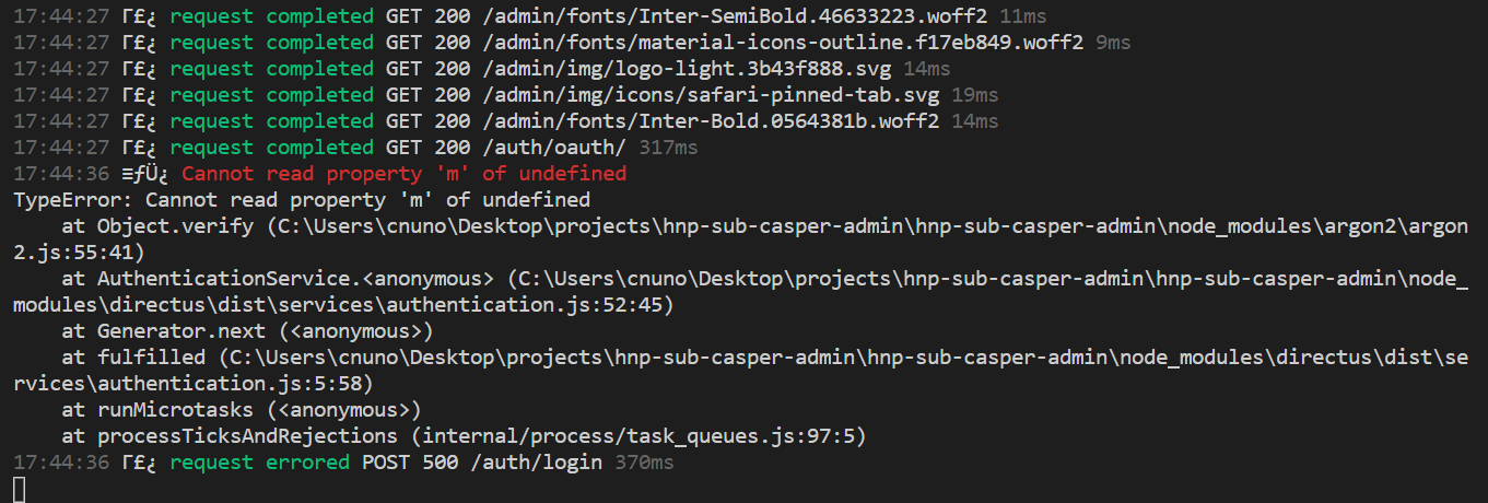 Migration to Directus v.9 causes authentication to fail - Argon2 · Issue #4413 · directus ...
