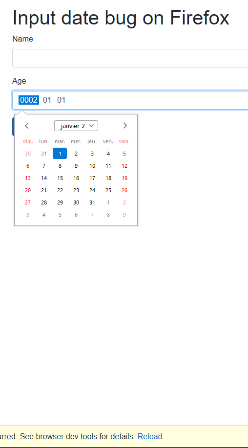 (InvalidCharacterError with Datetime (Localized?) · Issue #1490 ...