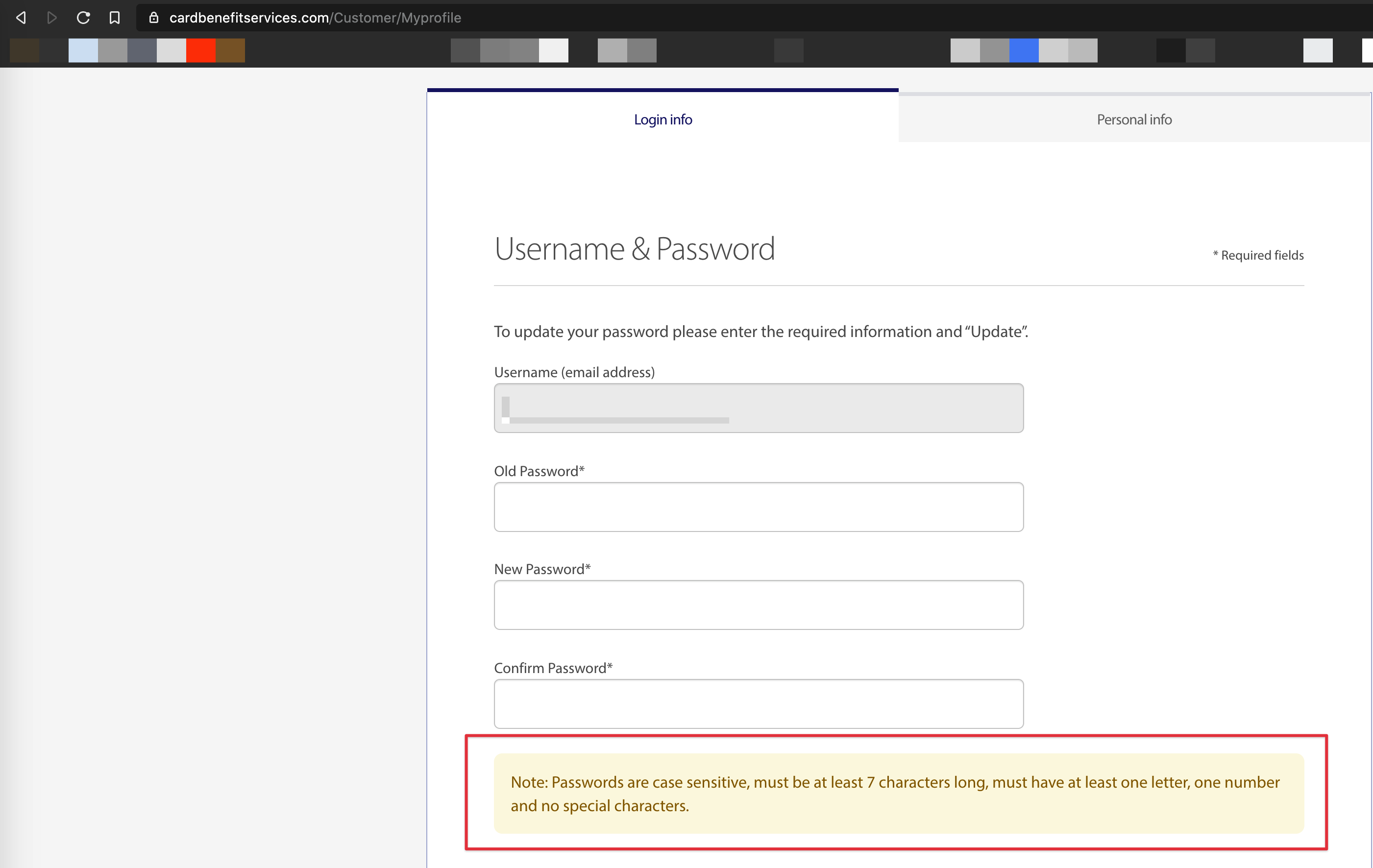 Quirk Suggestion: cardbenefitservices.com · Issue #360 · apple/password-manager-resources · GitHub