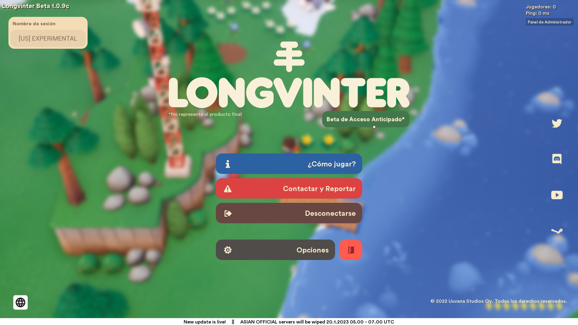 South america and north american servers not working · Issue #1366 · Uuvana-Studios/longvinter ...