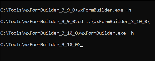 Does wxFormbuilder supported command line based code generation? · Issue #764 · wxFormBuilder ...