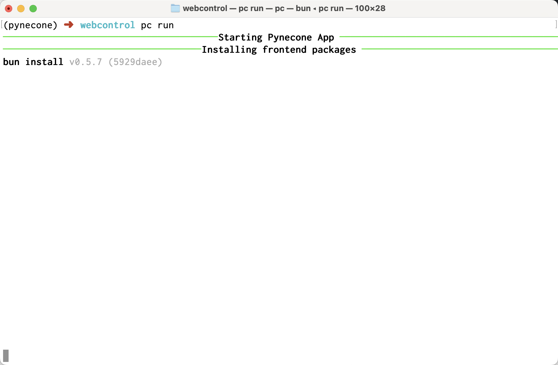 pc run hang on 'bun install' for hours! · Issue #675 · reflex-dev/reflex · GitHub
