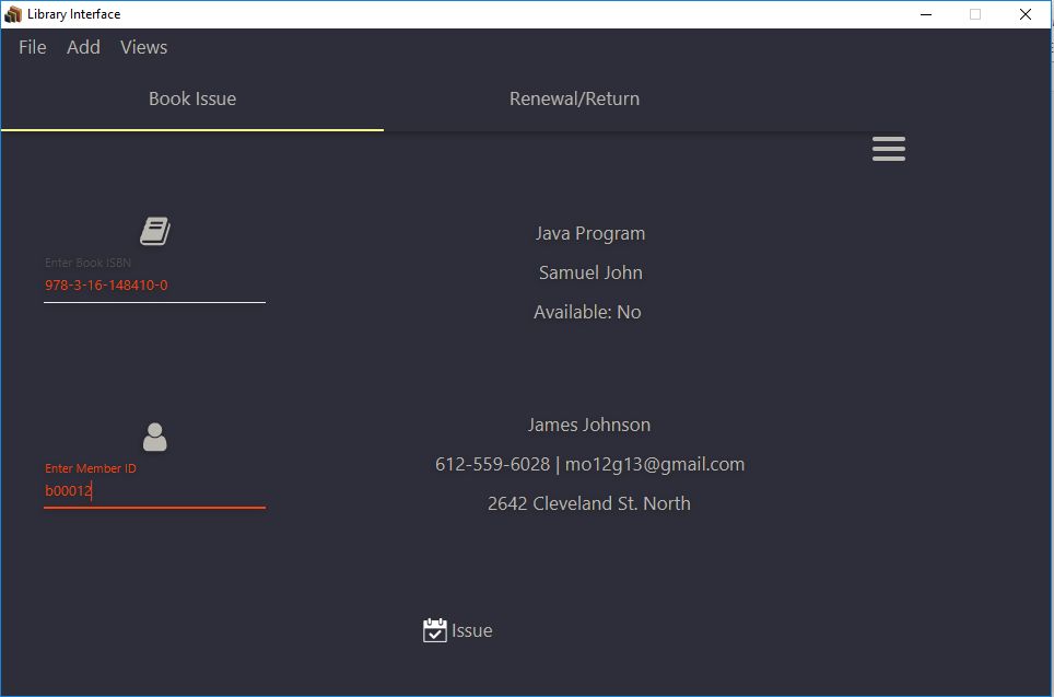GitHub - momojohnson/JavaFxLibraryApp: A Library app done with Java 8