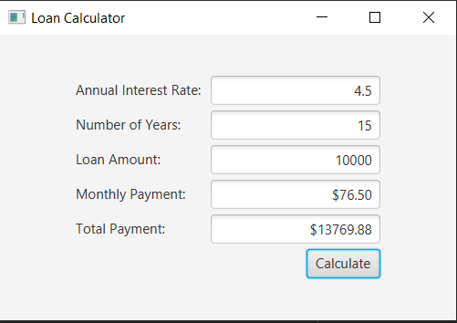GitHub - Printassia/Loan-Calculator-JavaFX: JavaFX Gui Loan Calculator