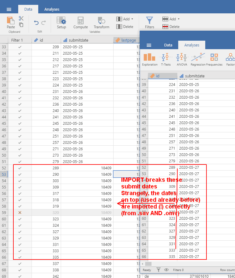 1.12.21.0 Windows: IMPORT breaks date field · Issue #874 · jamovi/jamovi · GitHub