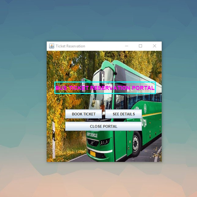 GitHub - bhardwajAbhi/Bus-Ticket-Reservation-System: A Java based ...