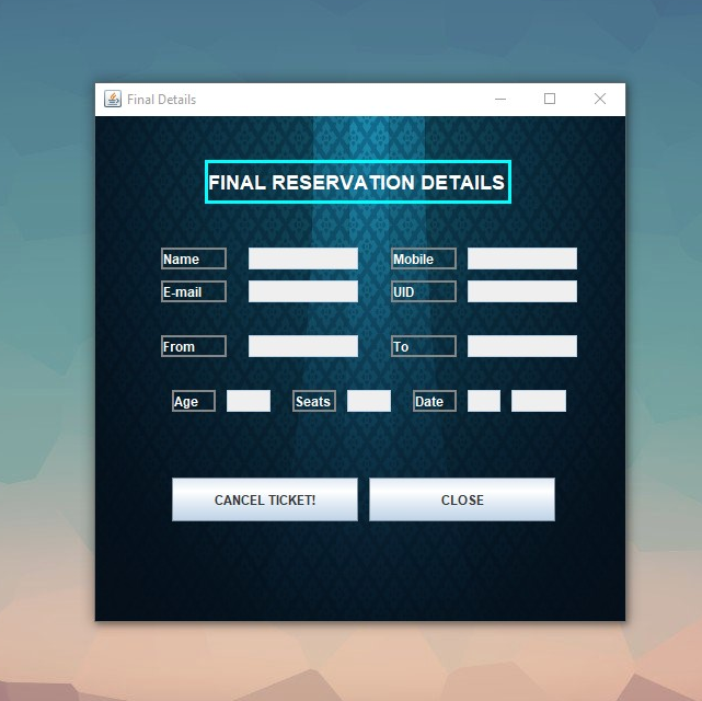 GitHub - bhardwajAbhi/Bus-Ticket-Reservation-System: A Java based ...