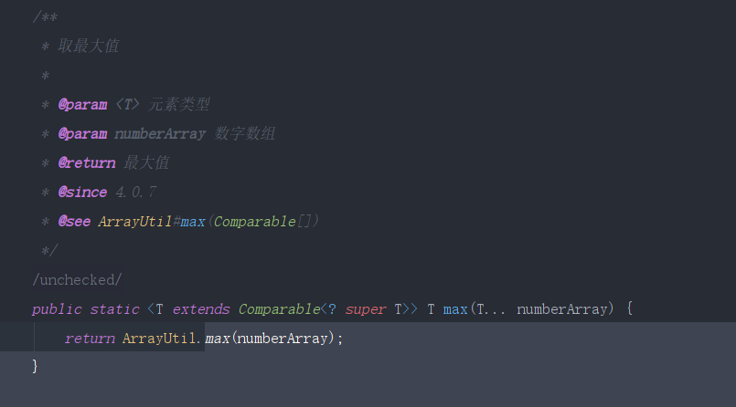 NumberUtil下的max和min会出现ambiguous问题 · Issue #630 · chinabugotech/hutool · GitHub