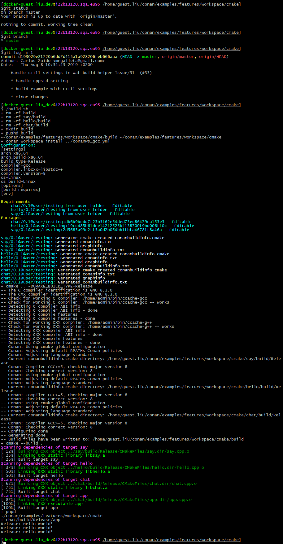 Question Build And Package Functions Are Not Called In Workspace Build · Issue 6163 · Conan