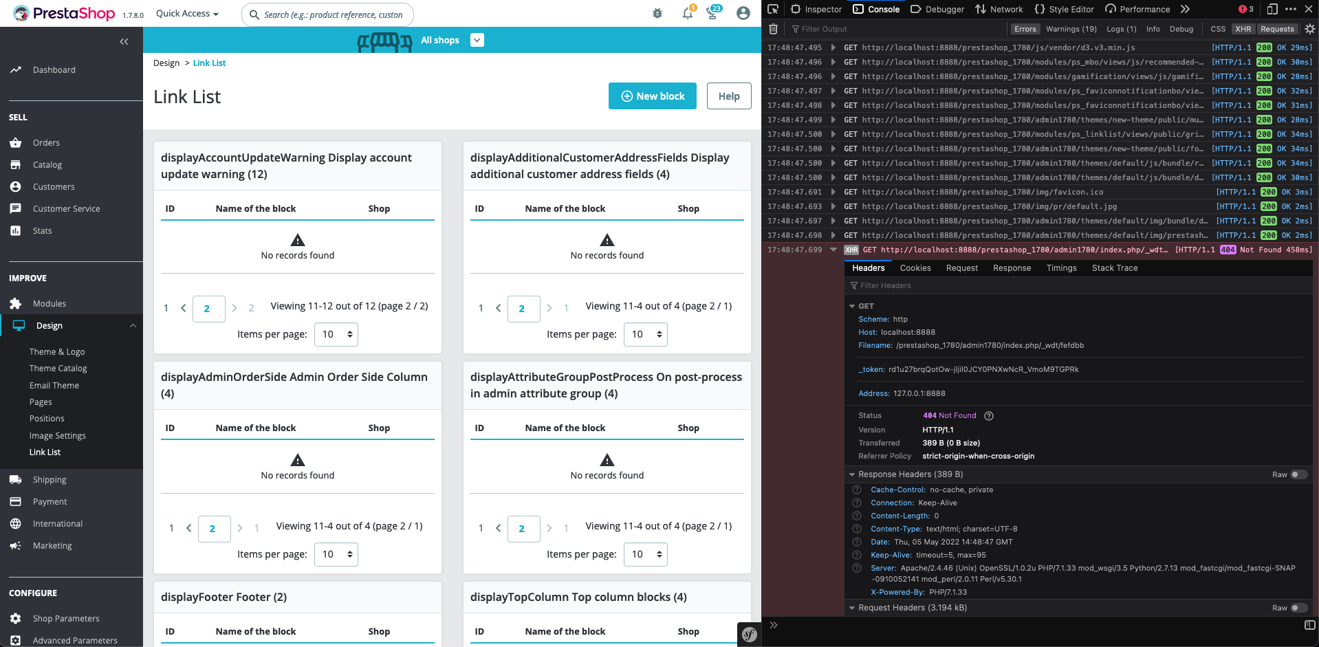 Widget List (Link List) frontend pagination bug · Issue #28435 ...
