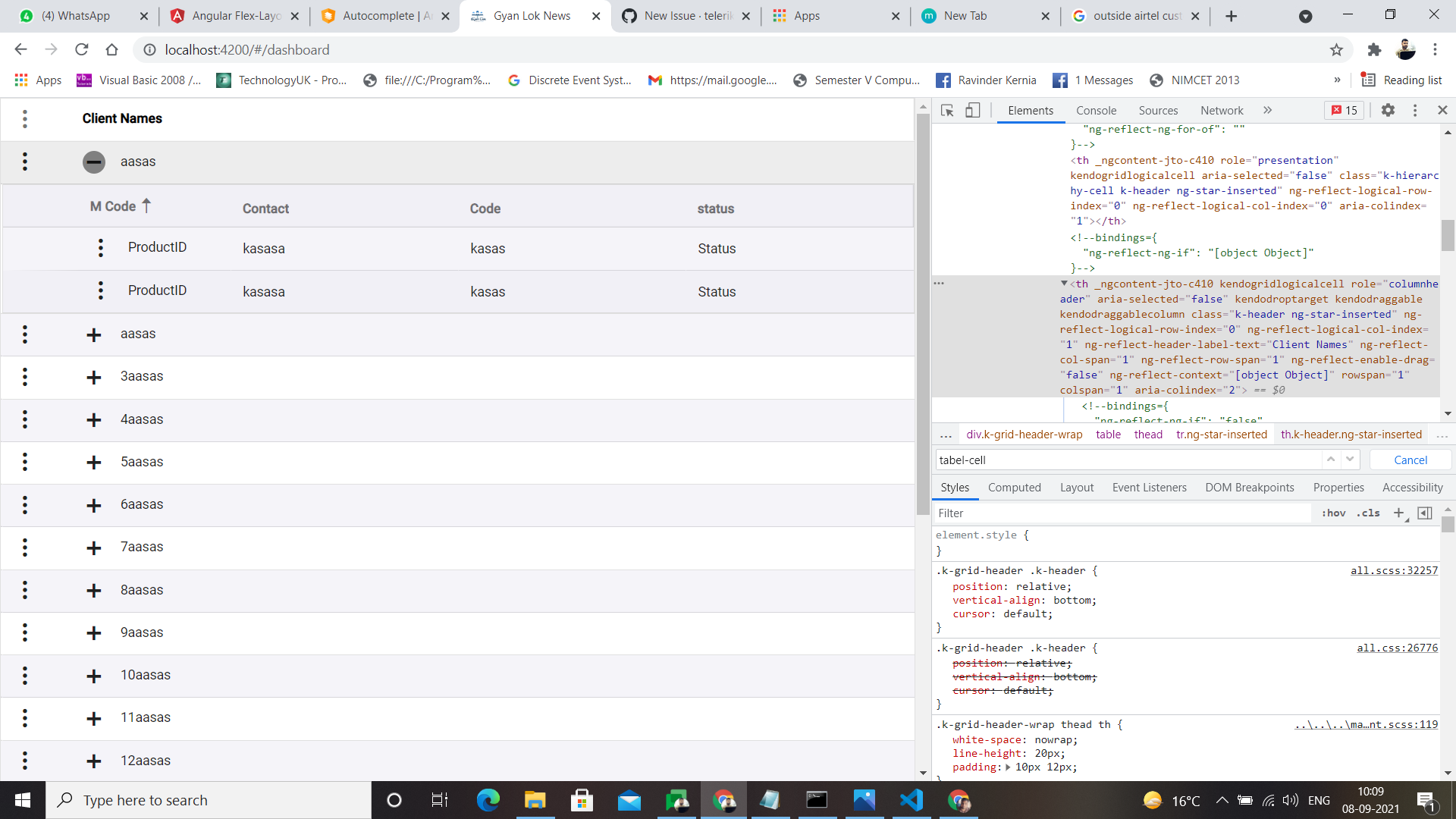 How To Add Scroll Bar In Kendo Grid at Rebecca Hart blog