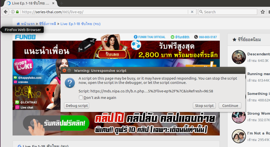 Unresponsive Javascipt causes crash · Issue #189 · openwpm/OpenWPM · GitHub