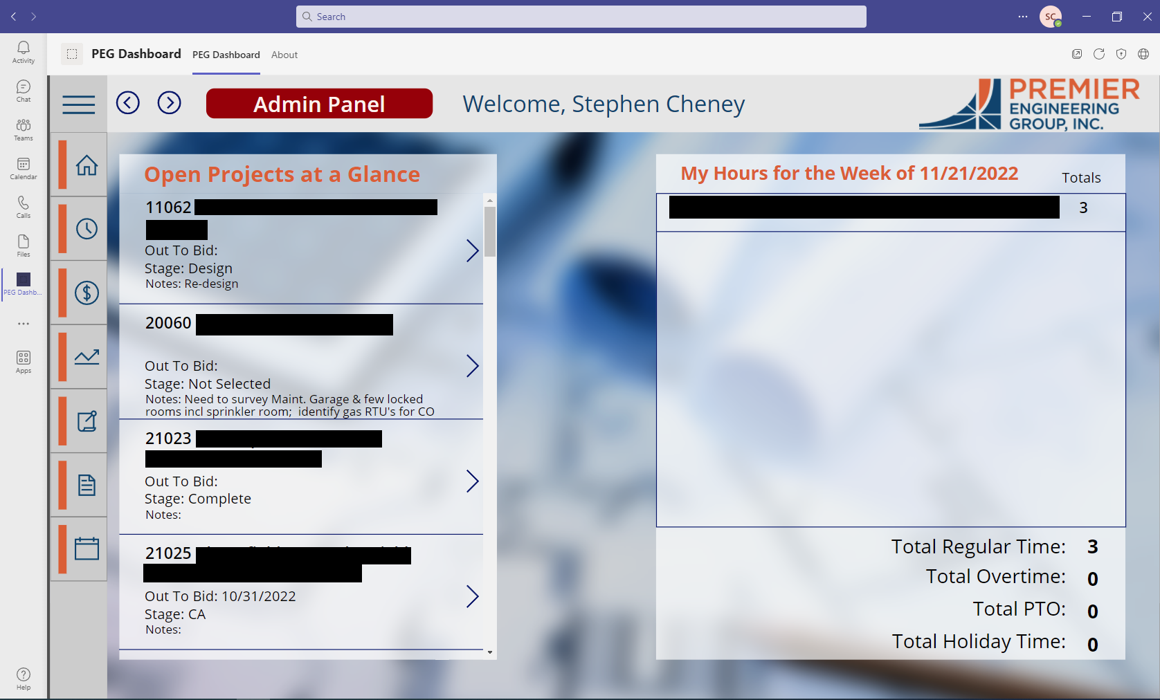 GitHub - Steve-Cheney/Project-Management-Dashboard: A Project Management and Timecard Dashboard ...