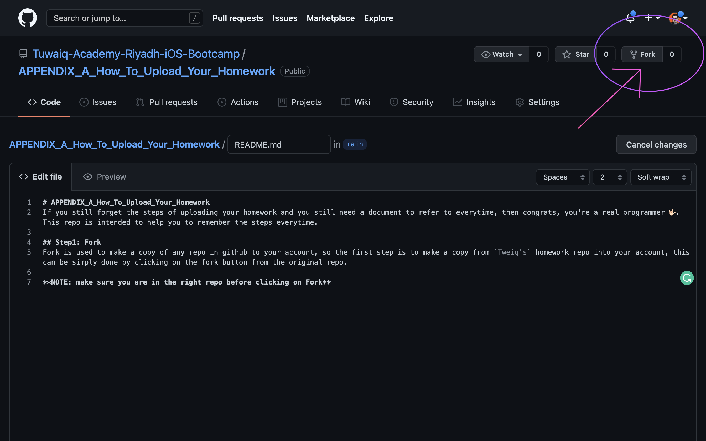 GitHub - Tuwaiq-Academy-Riyadh-iOS-Bootcamp/APPENDIX_A_How_To_Upload_Your_Homework