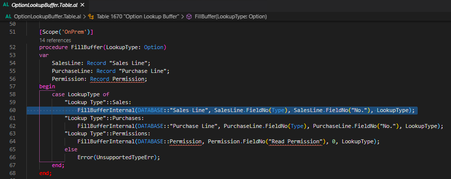 Can't add Enum to Sales Line Type (base code need refactor) · Issue #7674 · microsoft ...