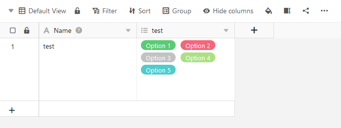 🐛 Bug: MultiSelect columns only show items in 1 row even when row height is not 'short' · Issue ...