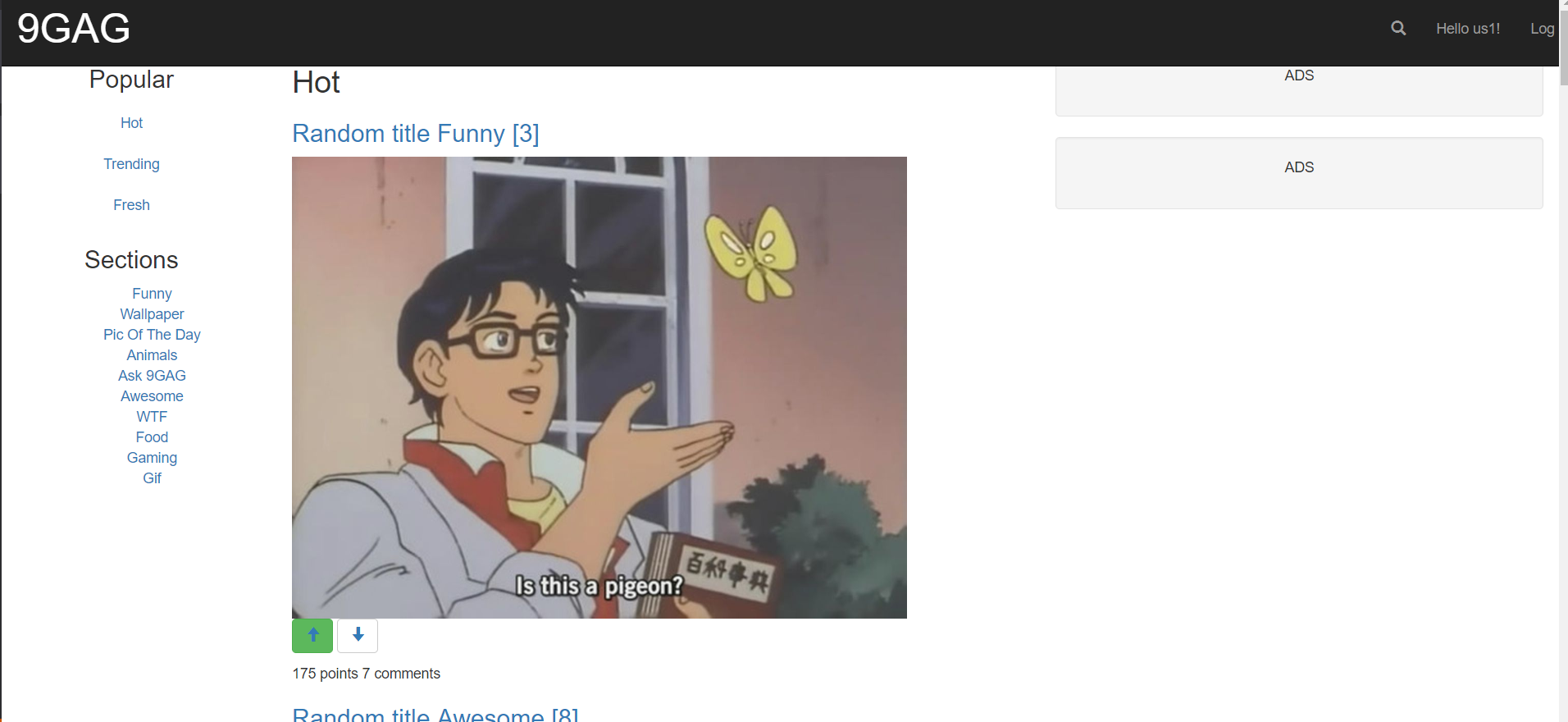GitHub - JakNat/FakeGag: Tried to clone 9GAG (ASP.NET MVC 5)