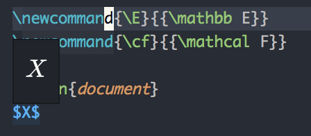 \providecommand breaks mathjax preview · Issue #1805 · James-Yu/LaTeX-Workshop · GitHub
