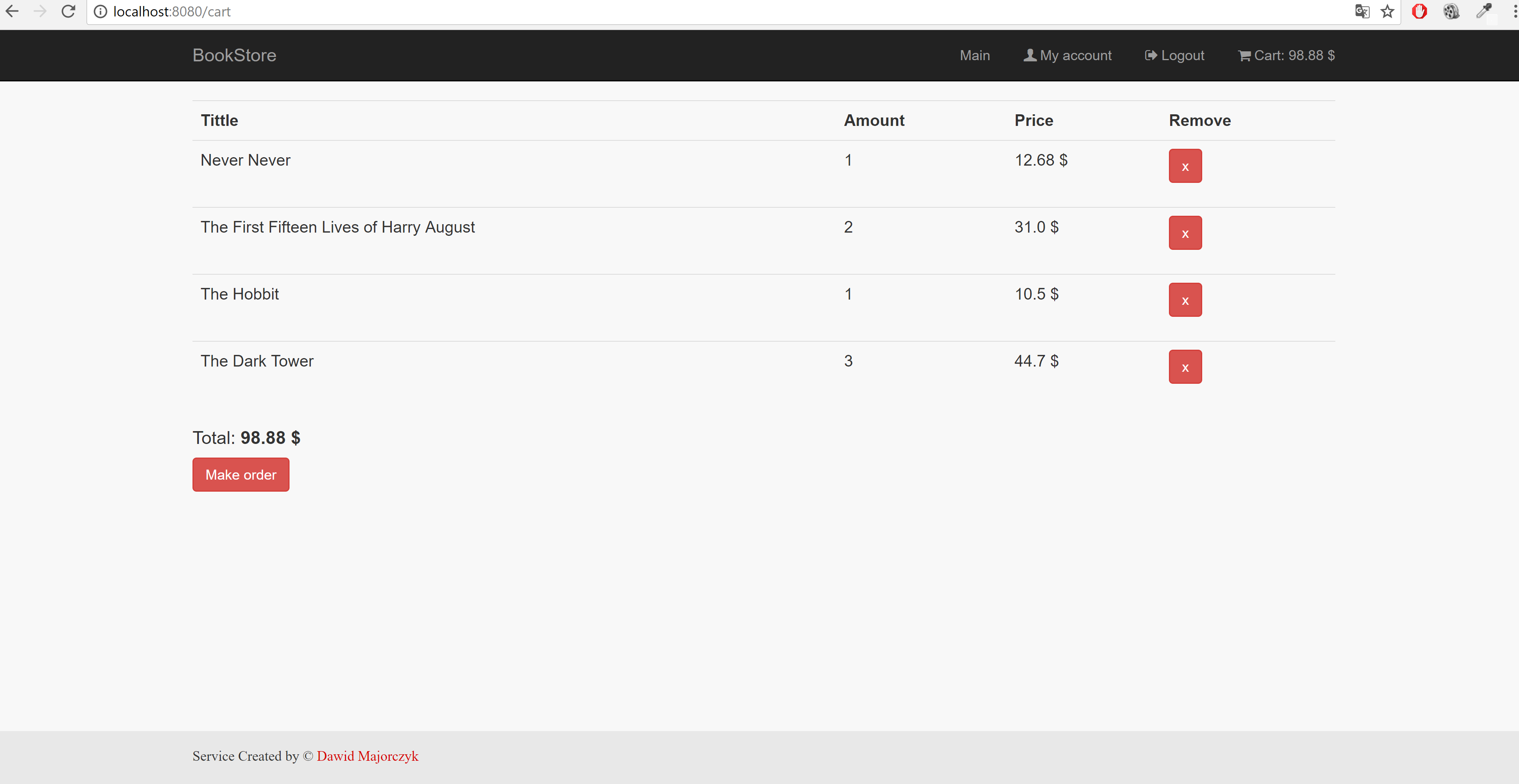 GitHub - deiw/BookStore: Shop online with books