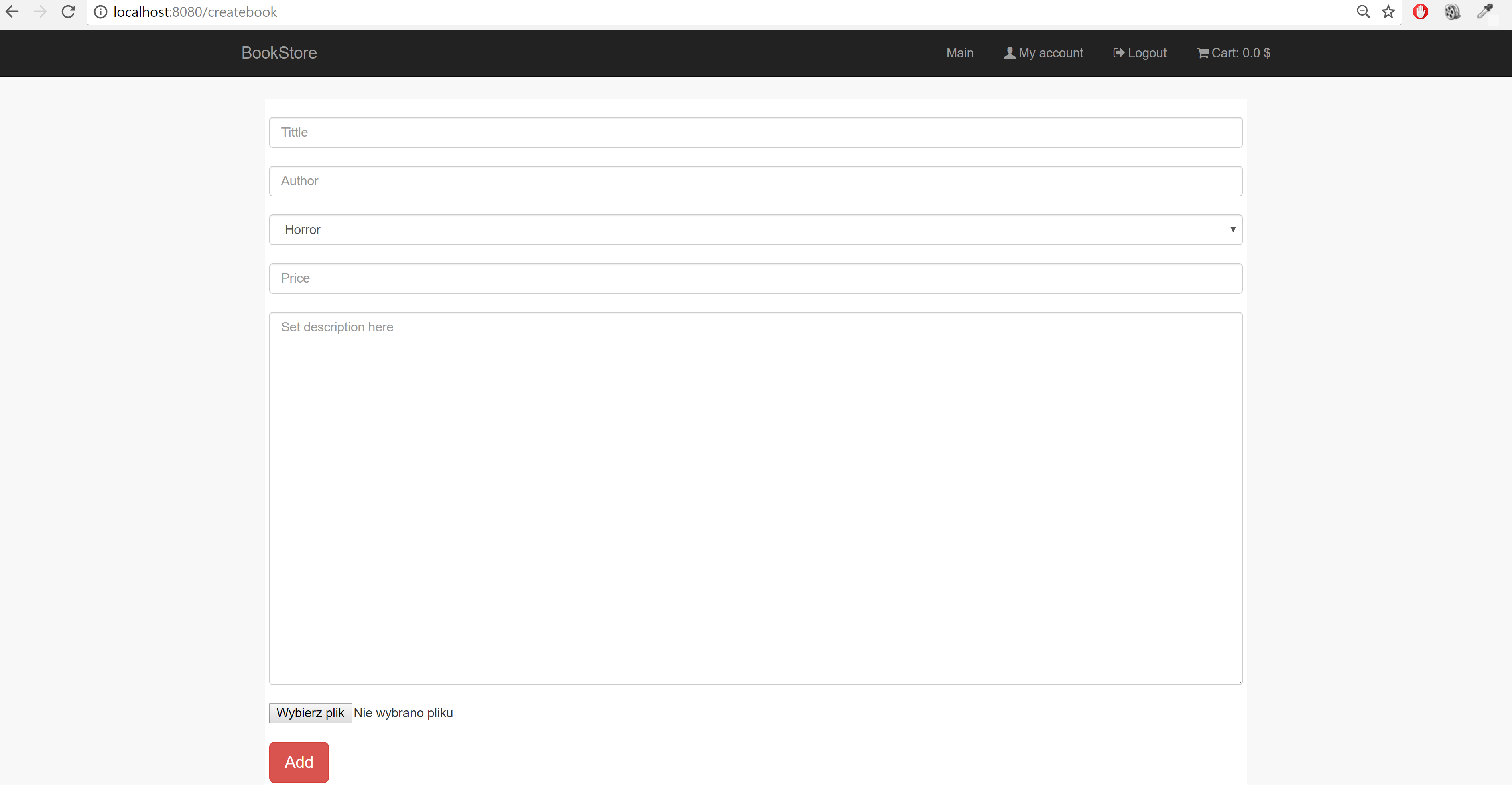 GitHub - deiw/BookStore: Shop online with books