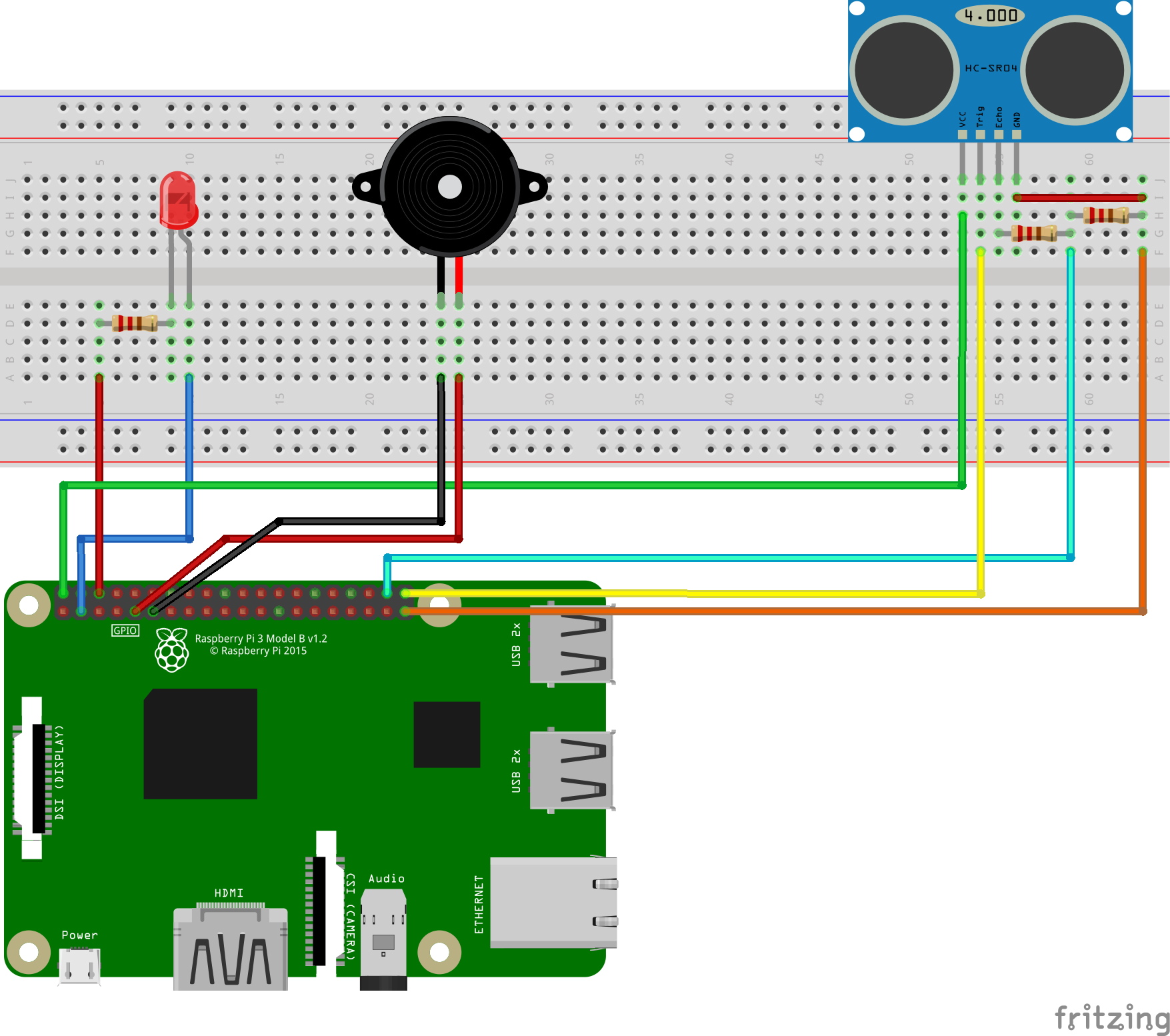 GitHub - yurtseven/ParkingSensor: Developed in Raspberry Pi 3 for children.