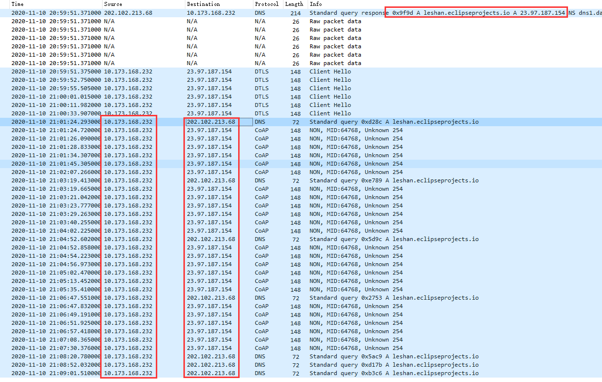 The device connects to the Leshan demo server, always SSL failed (bootstrap+tls+LWm2m) · Issue ...
