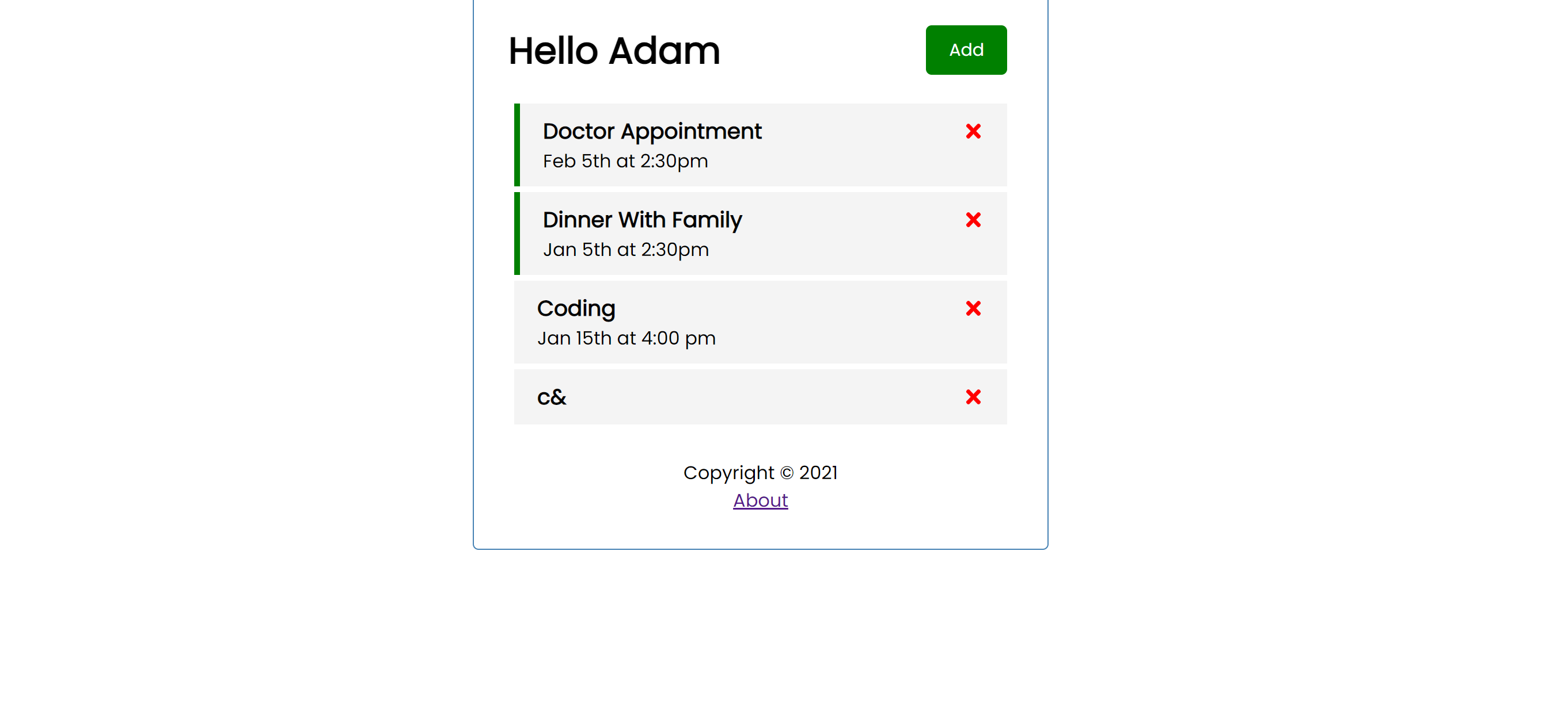 Github Adam Uwtasktrackerreactjs