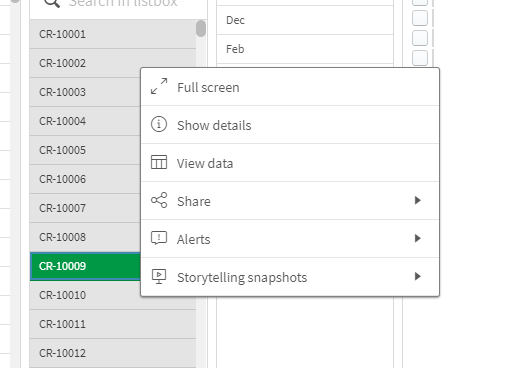 Context menu needs to be adjusted as the old FP · Issue #67 · qlik-oss/sn-list-objects · GitHub