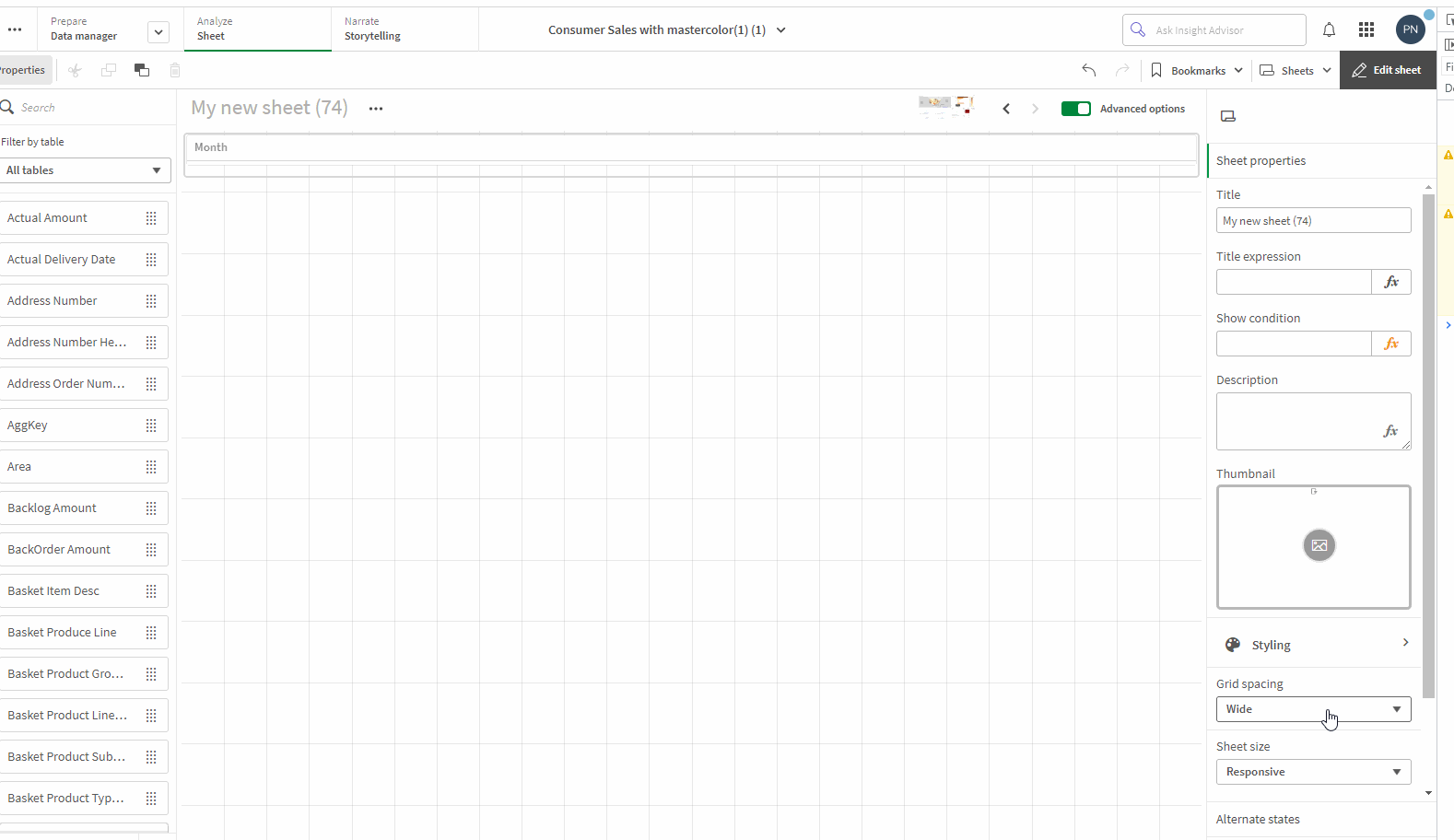 Grid Mode 1 Row Only Works With Wide Grid Spacing · Issue 214 · Qlik Oss Sn List Objects · Github