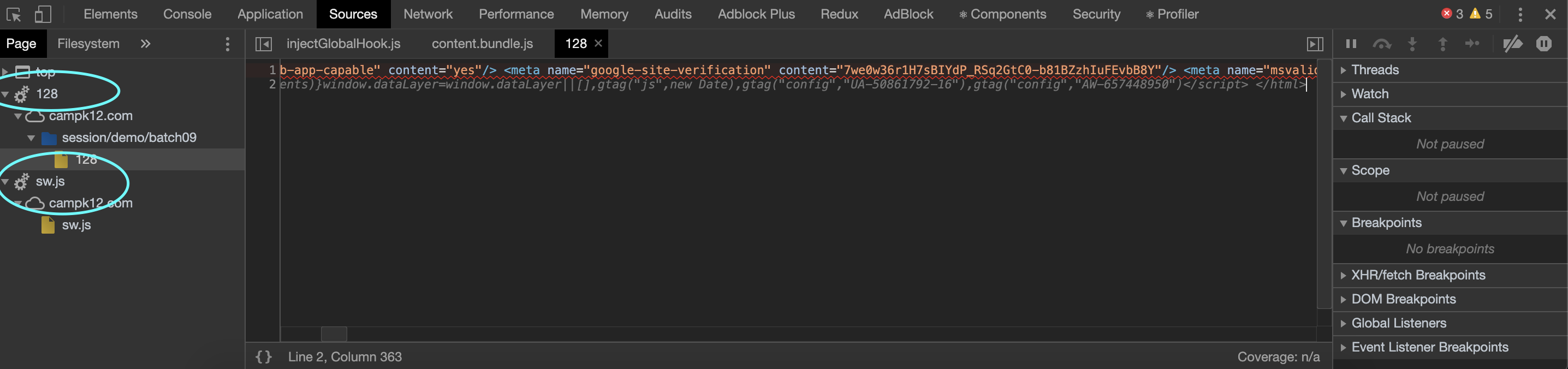 Uncaught Syntaxerror Unexpected Token