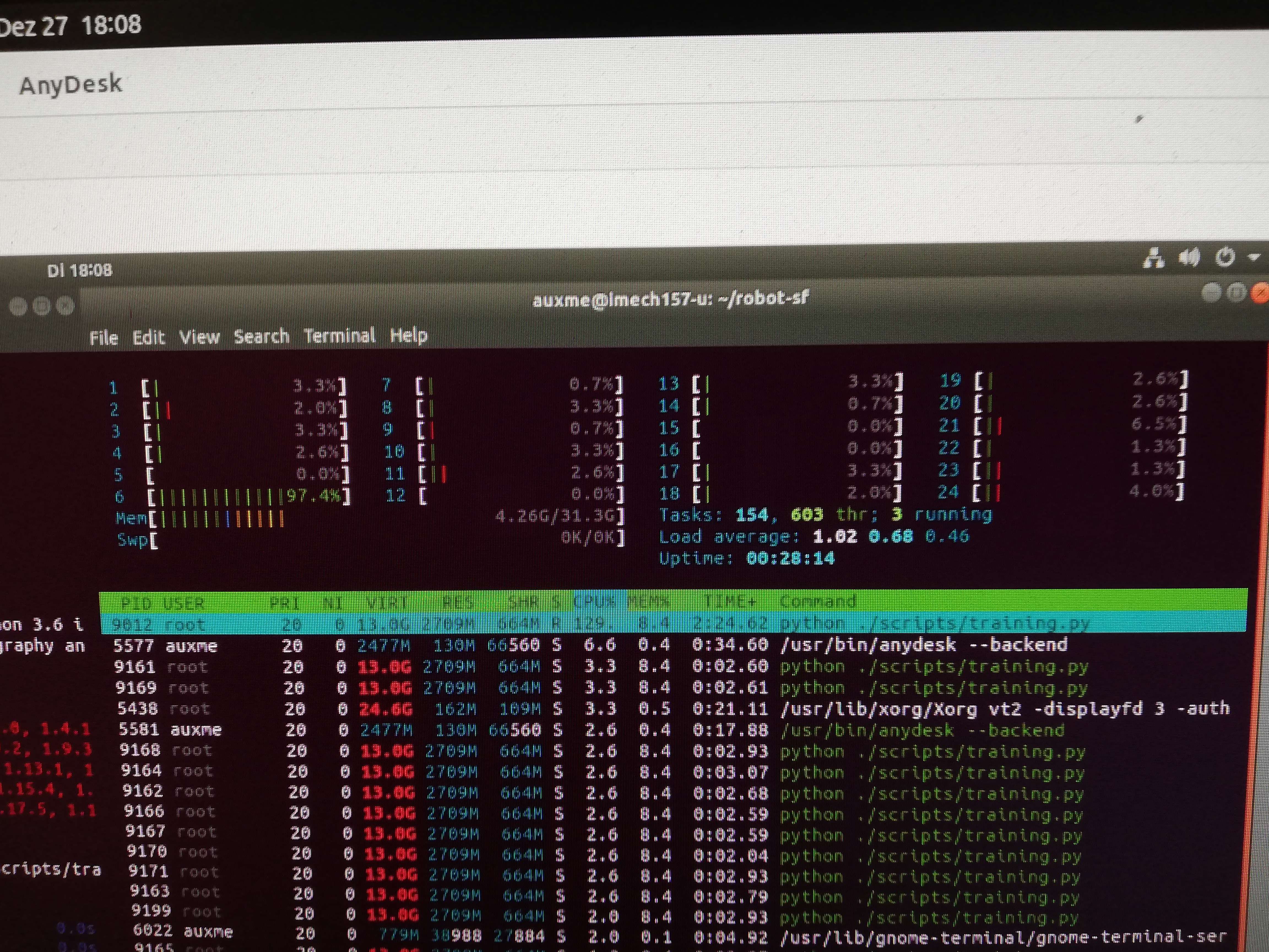 [Bug]: Very Poor A2C CPU Utilization · Issue #1245 · DLR-RM/stable-baselines3 · GitHub