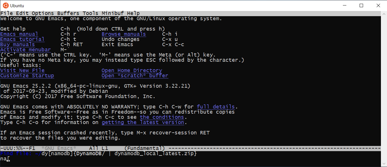Text is not being rendered properly while running Emacs on WSL · Issue #354 · microsoft/terminal ...