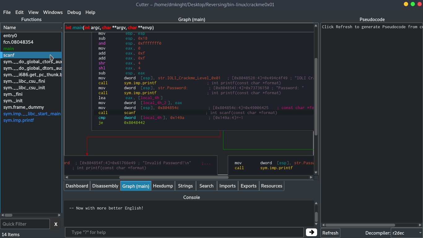 Correct `Rename function` menu · Issue #887 · rizinorg/cutter · GitHub
