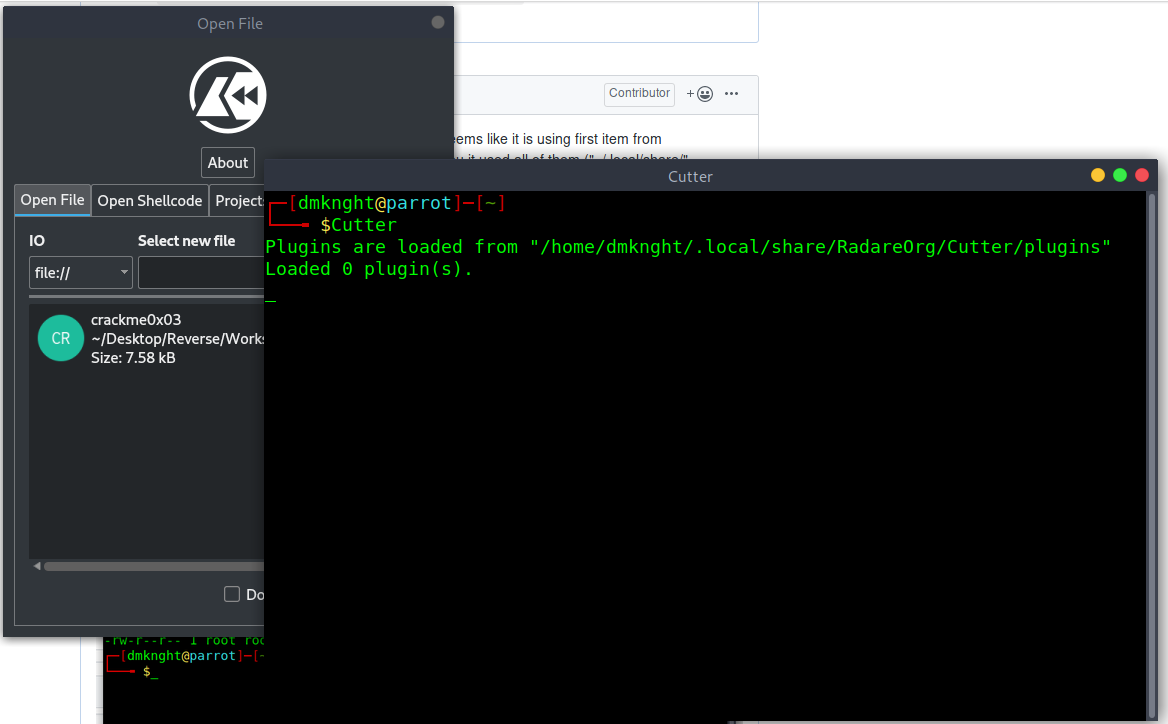 Create a global plugin path · Issue #1783 · rizinorg/cutter · GitHub