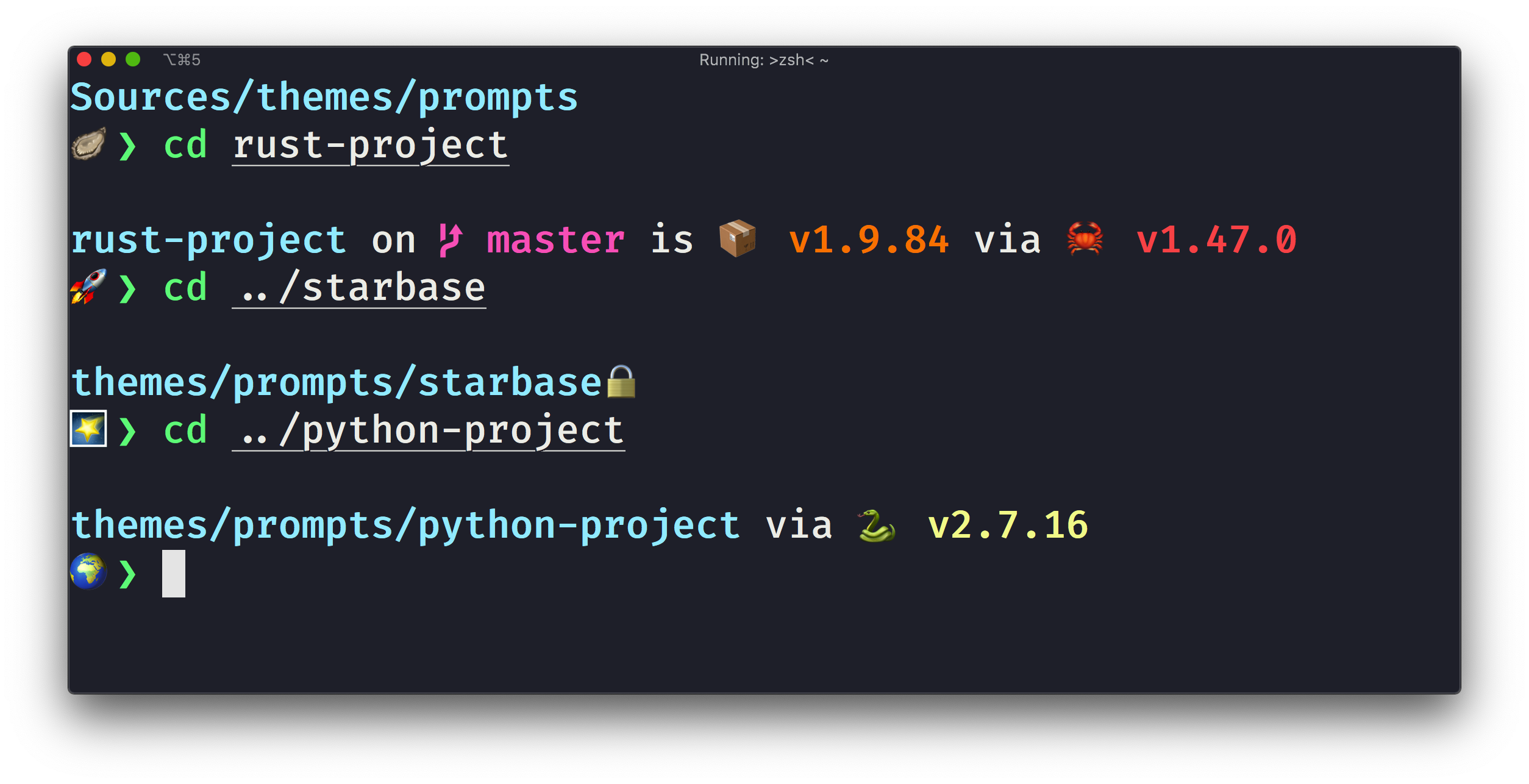 Share your custom commands/modules! · starship starship · Discussion ...
