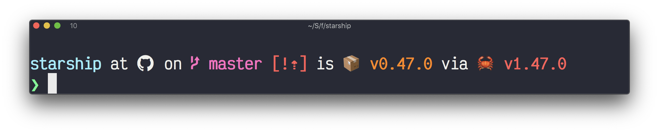 Share your custom commands/modules! · starship starship · Discussion ...