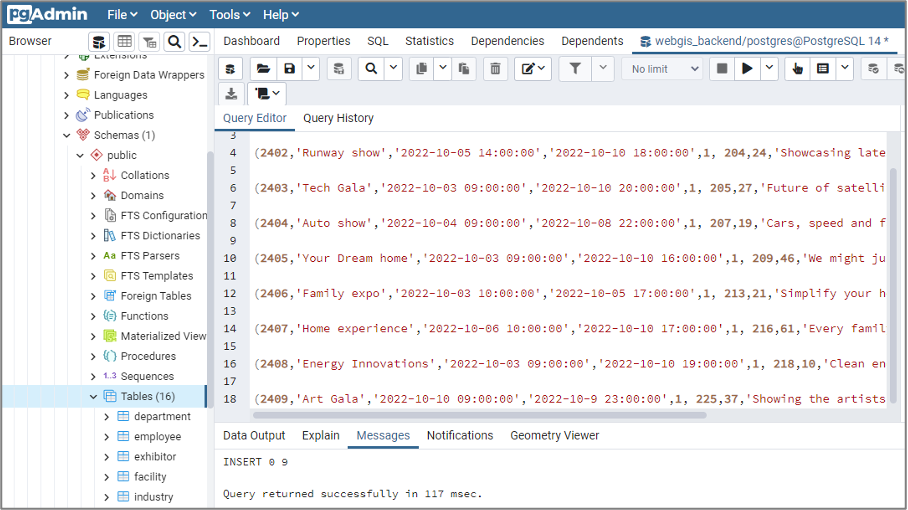 GitHub - adken/spatial-database: Database backend for WebGIS application