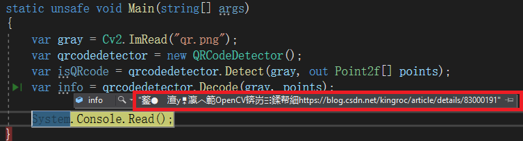 StdString.ToString() not correct , the info is Chinese · Issue #915 · shimat/opencvsharp · GitHub