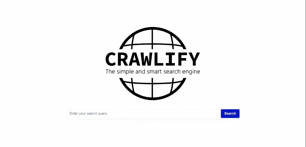 GitHub - michaelehab/Crawlify: Simple Crawler-based search engine that ...