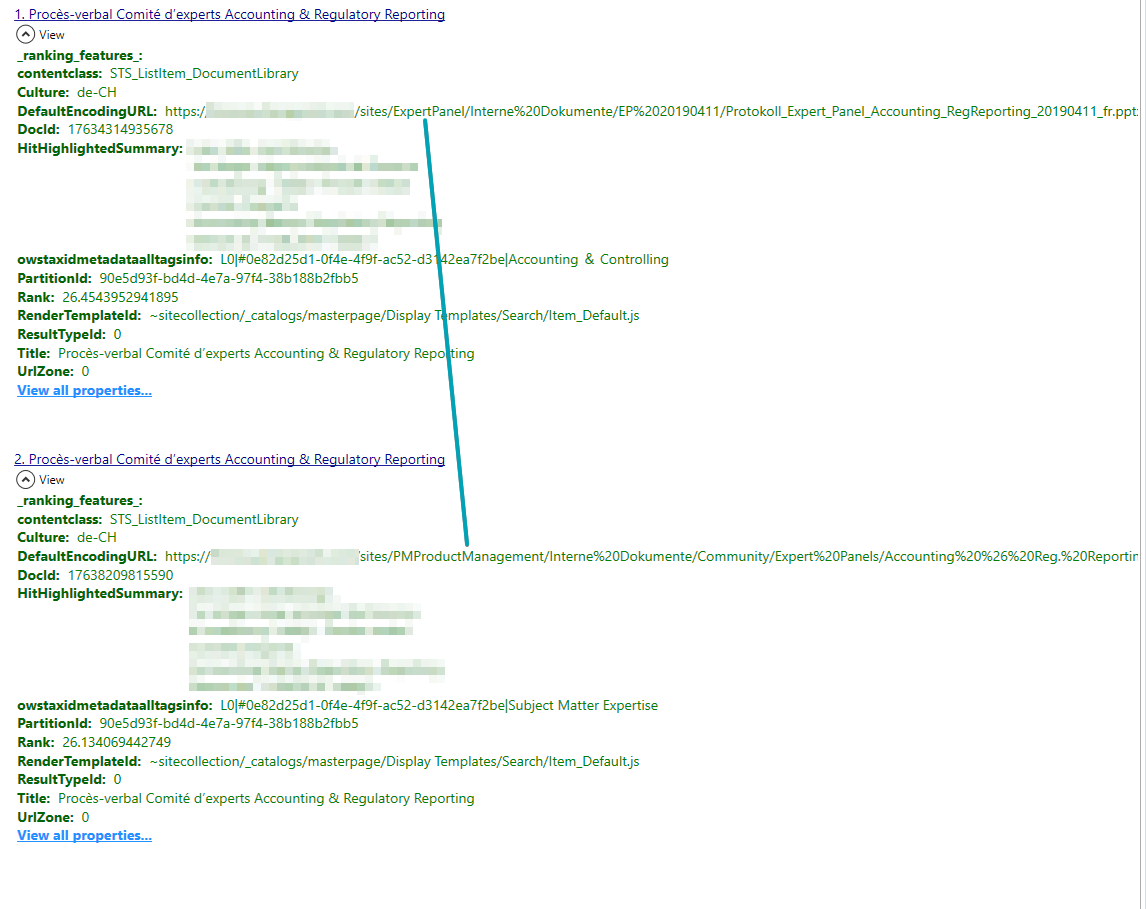owstaxidmetadataalltagsinfo refiner shows 0 values and duplicates ...