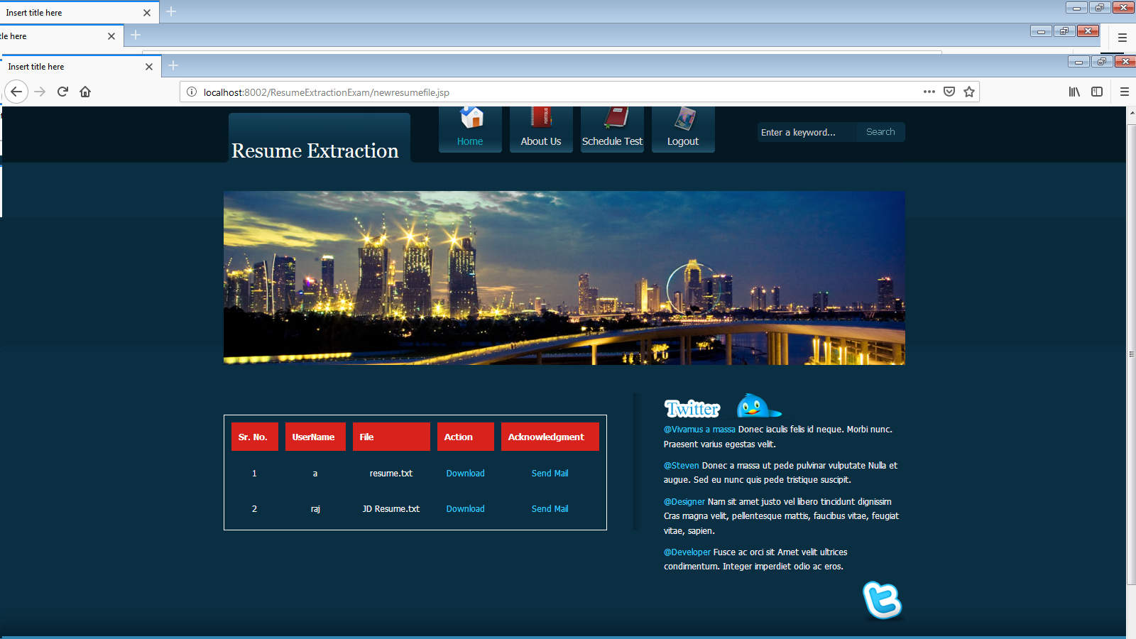 GitHub - prajwalcm/Resume-Extractor-for-Campus-placements: This project enables company HR to ...
