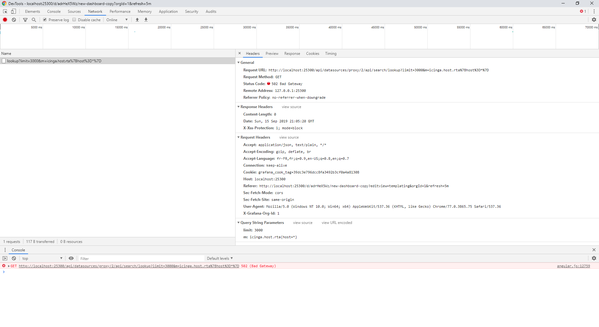 OpenTSDB : templating variable and values of tagk failed · Issue #19112 · grafana/grafana · GitHub