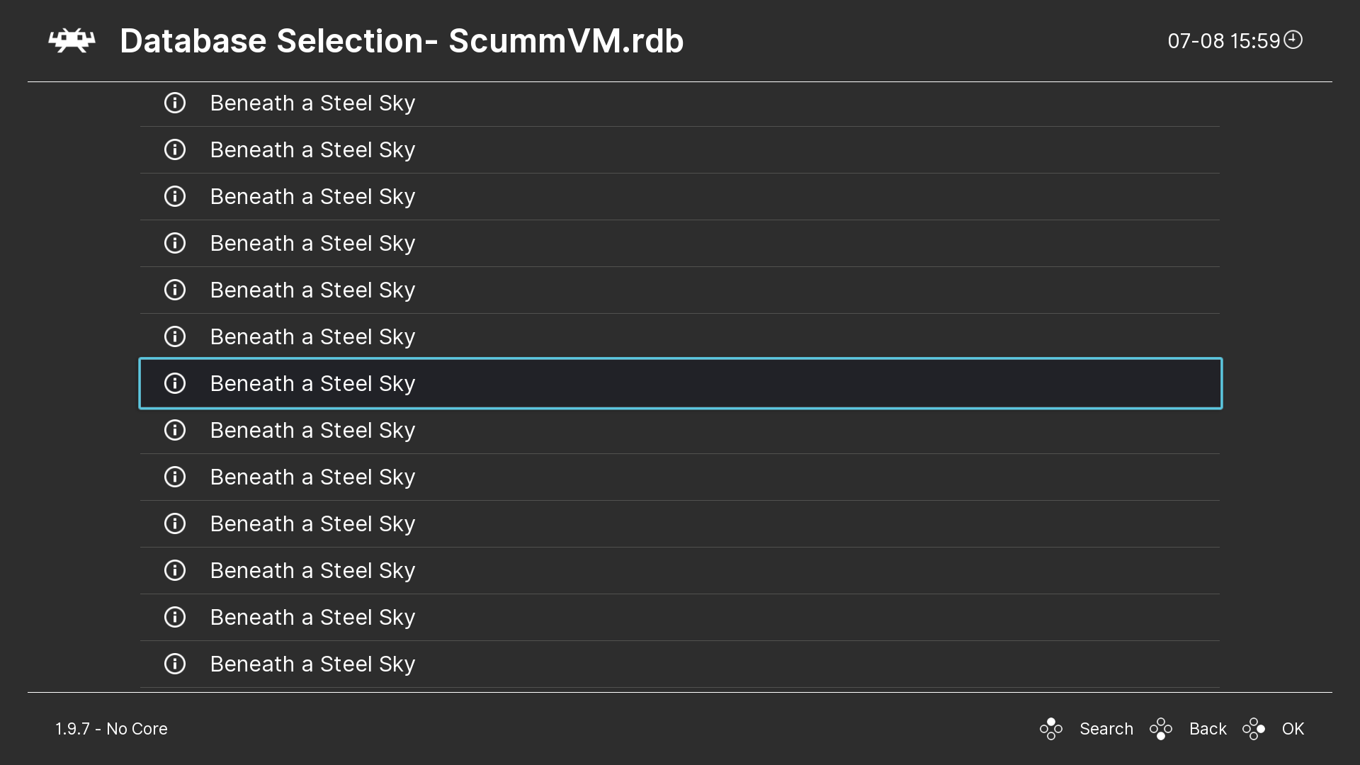 Update ScummVM games · Issue #1007 · libretro/libretro-database · GitHub