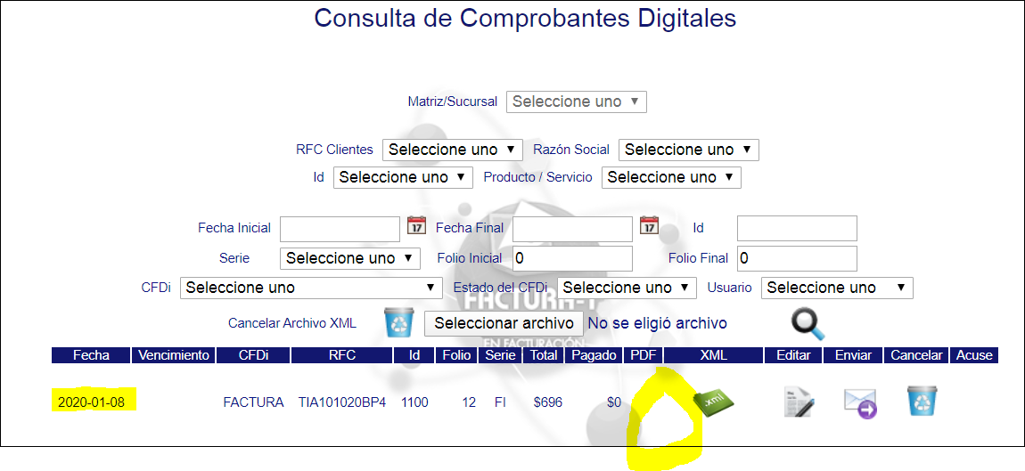 Factura al instante - marca error cuando genera el PDF · Issue #1667 ...